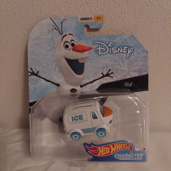 Hot Wheels | Toys | Hot Wheels Disney Frozen Character Cars Olaf Ice ...